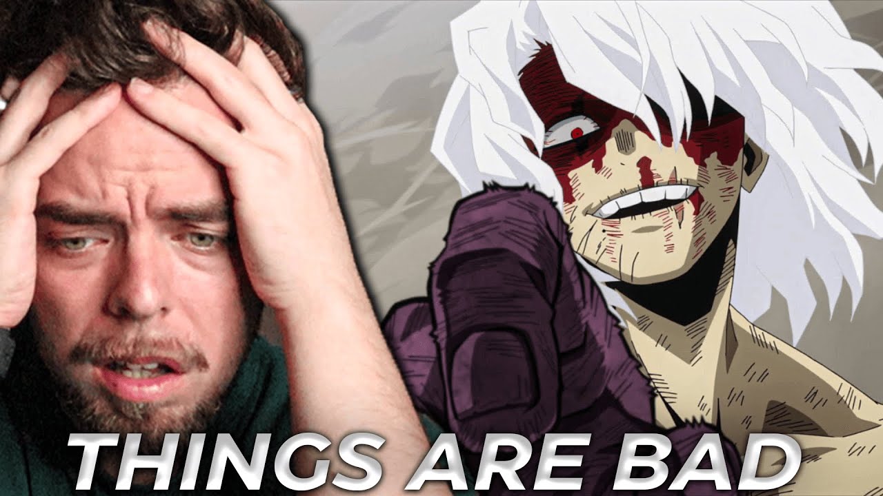 Shigaraki's backstory is so sad... MHA Season 5 E23-E24-E25 Reaction - YouTube