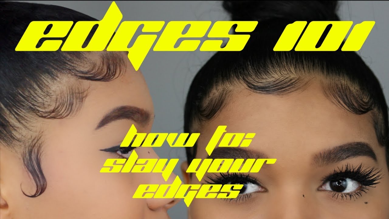 EDGES 101 | HOW TO SLAY YOUR BABY HAIRS | BARBIEEJM - YouTube