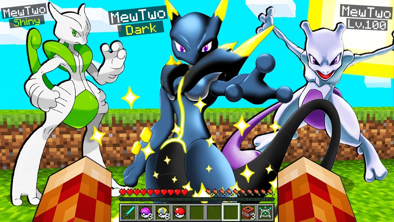 SFIDIAMO TUTTE LE VERSIONI SEGRETE DI MEWTWO NELLA PIXELMON SU ...