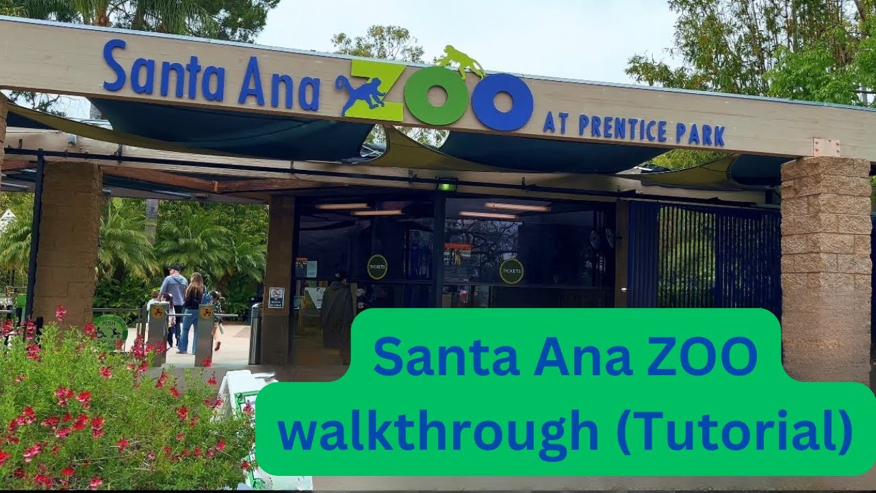 Santa Ana Zoo walkthrough (Tour) #zoo #santaana #tour #animals - YouTube