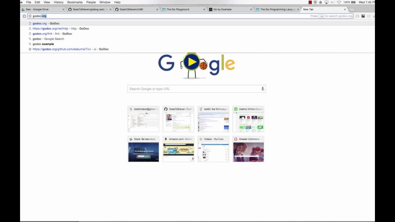 golang variables docs variadic params - YouTube