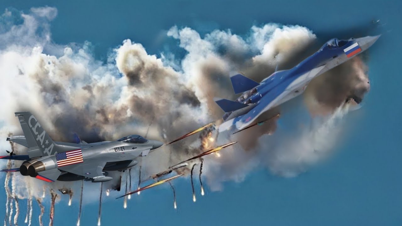 Shock the world! The first air battle between a US F 16 and a Russian ...