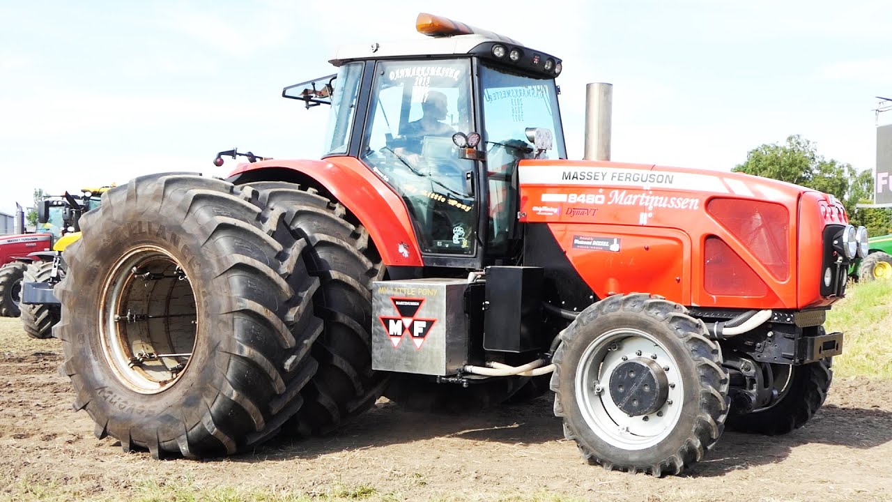 Massey Ferguson 8480 aka. "My Little Pony" goes Full Throttle on the ...