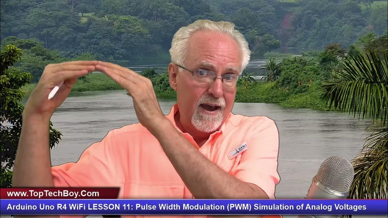 Arduino Uno R4 WiFi LESSON 11: Pulse Width Modulation (PWM) Simulation ...