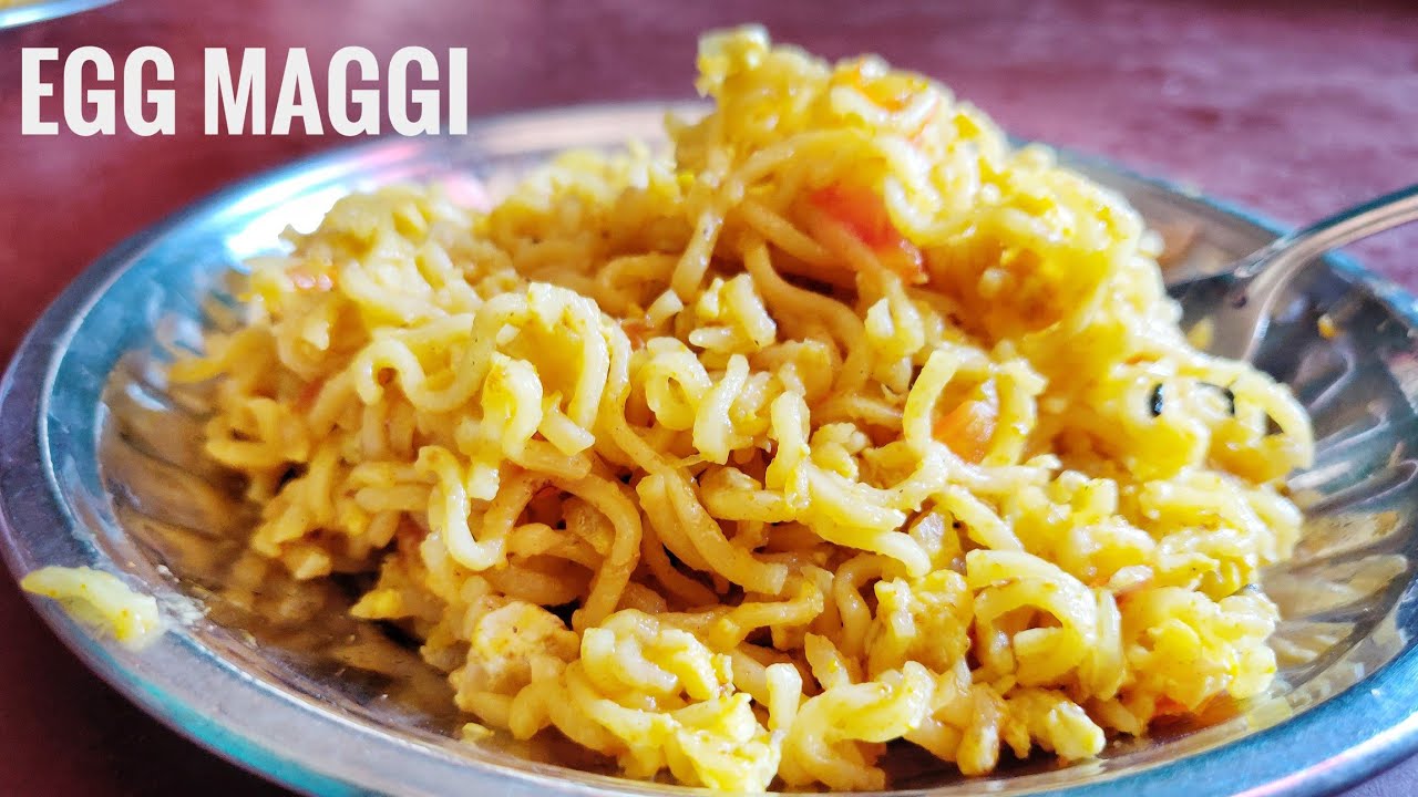 Special Egg Maggi At Home - YouTube