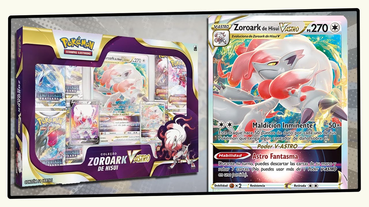 Unbox BOX ZOROARK de Hisui V-ASTRO - YouTube