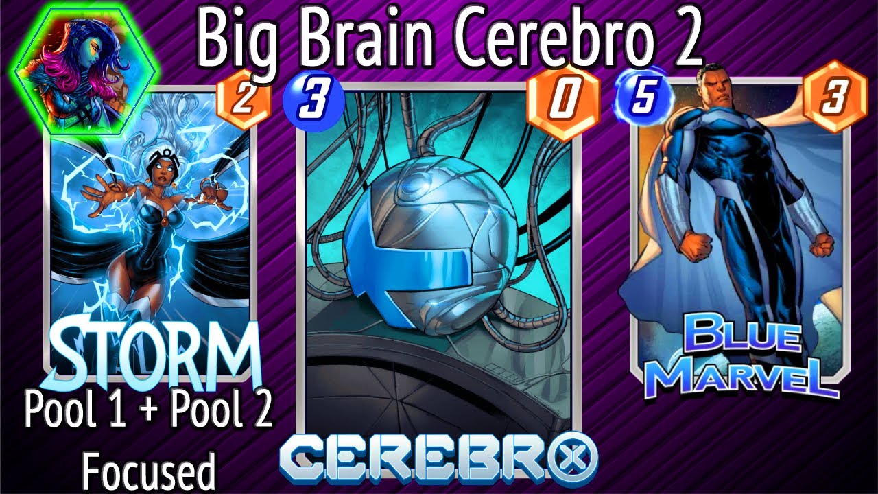 Big Brain Cerebro 2! Pool 1 + Pool 2 Build - Free to Play Man Episode ...