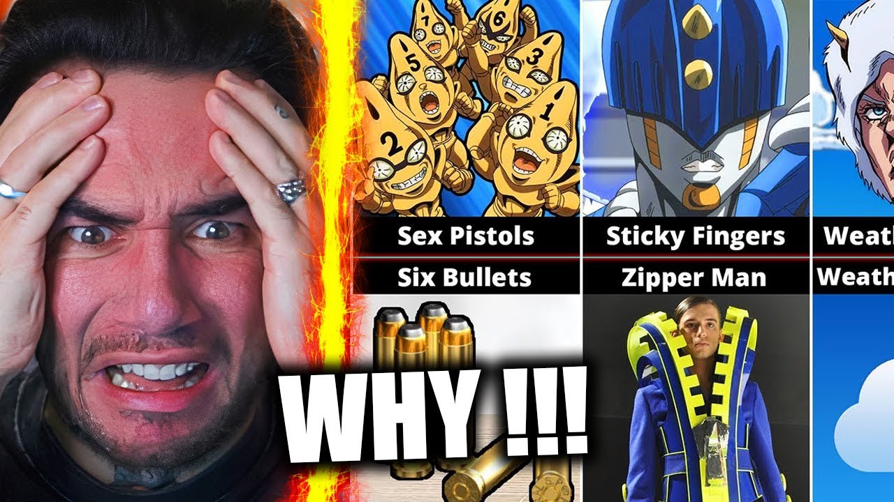 WORST Localization Names In JoJo's Bizarre Adventure - YouTube