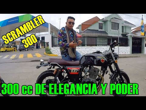 SCRAMBLER 300 || REALMENTE ES UNA 300cc? || REVIEW + FICHA TÉCNICA ...