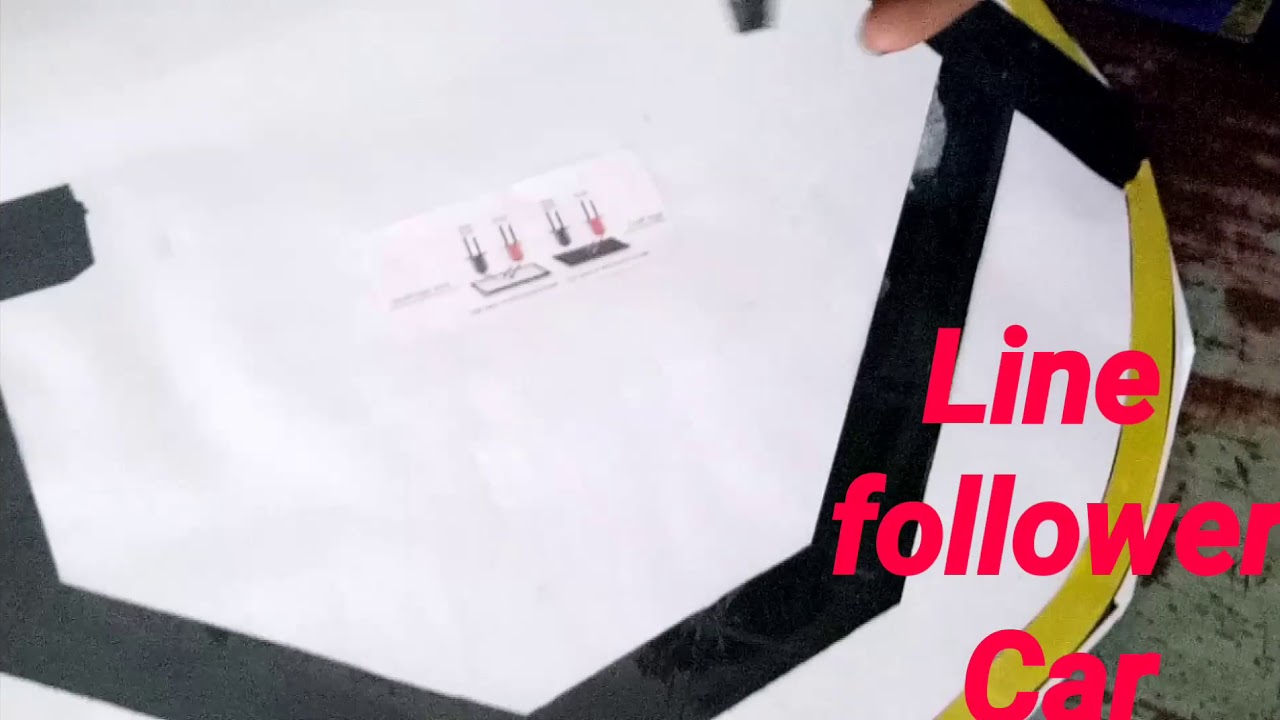 Line follower Car - YouTube