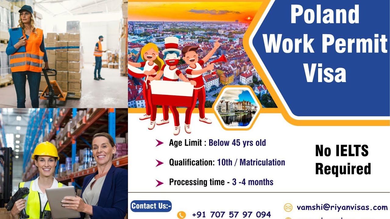 Poland work Permit for 10th pass - YouTube