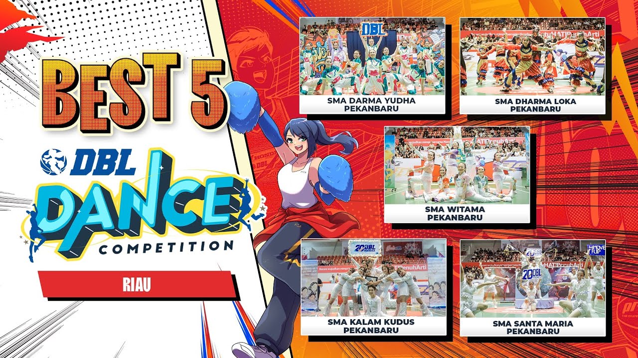 BEST 5 DBL DANCE COMPETITION RIAU - YouTube