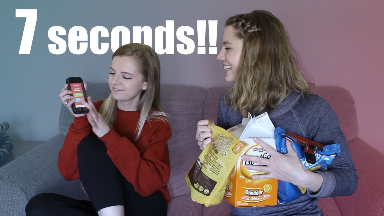 7 SECOND CHALLENGE WITH EDEN AND ELISE ECKLUND - YouTube