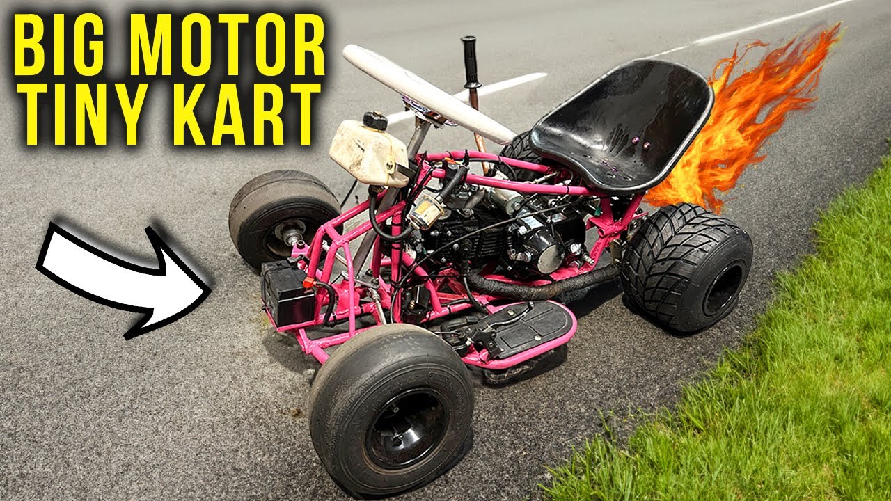 Transforming a KIDS QUAD into a 125cc Drift Kart (START TO FINISH) - YouTube