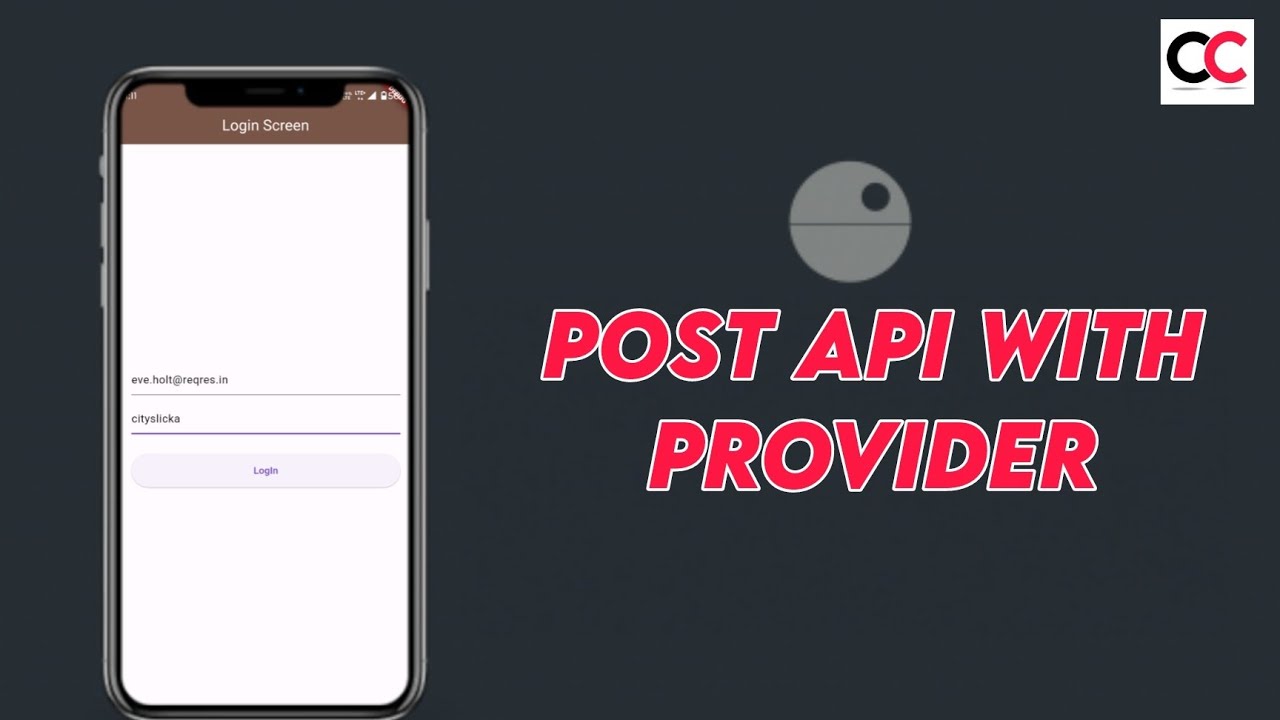 Flutter Rest Api With Provider Post Api Login Api Hindi Youtube