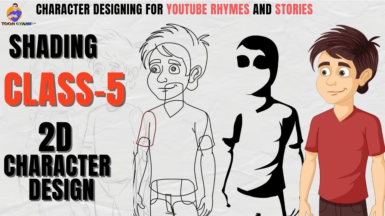 Class 5 How To Do Shading In 2d Character Basic Simple Shading class-5-how-to-do-shading-in-2d-character-basic-simple-shading