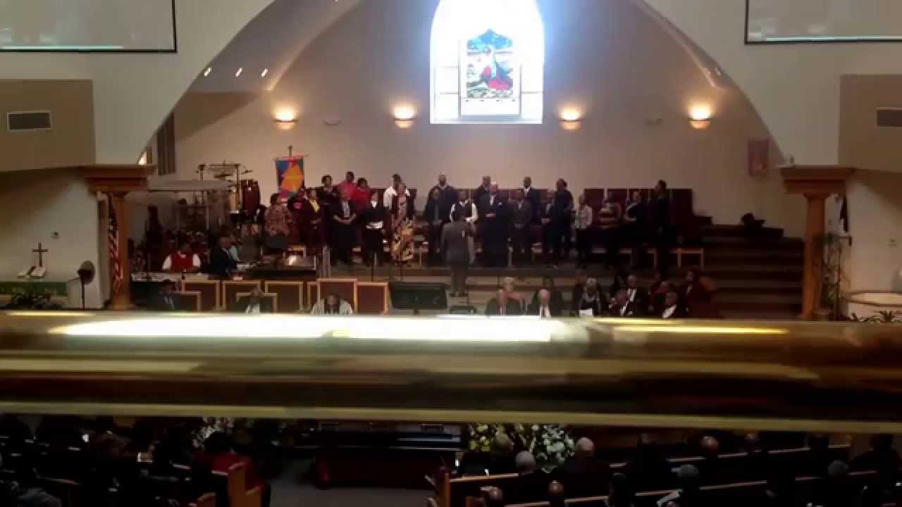 SCLC Choir sings: Homegoing Service of Rev. Dr. Nelson "Fuzzy" Thompson ...