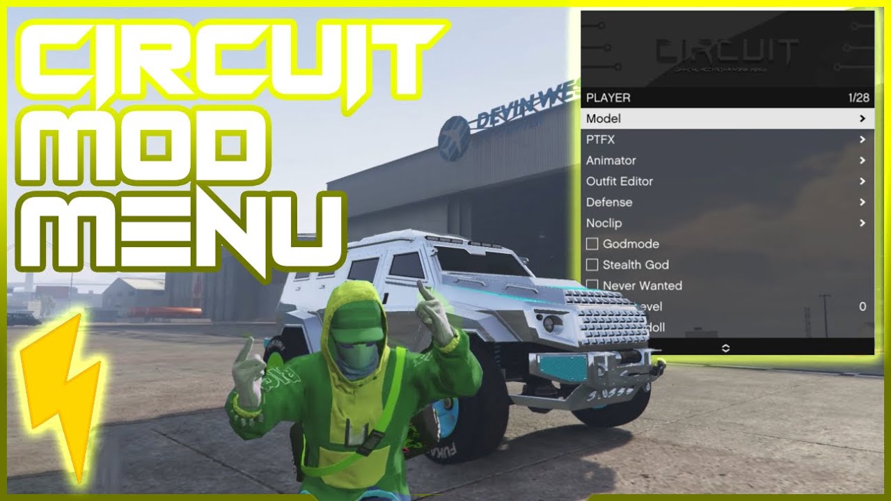 Circuit Best Budget Mod GTA V? | $5 Menu ?!?! | Undetected | No Ban ...