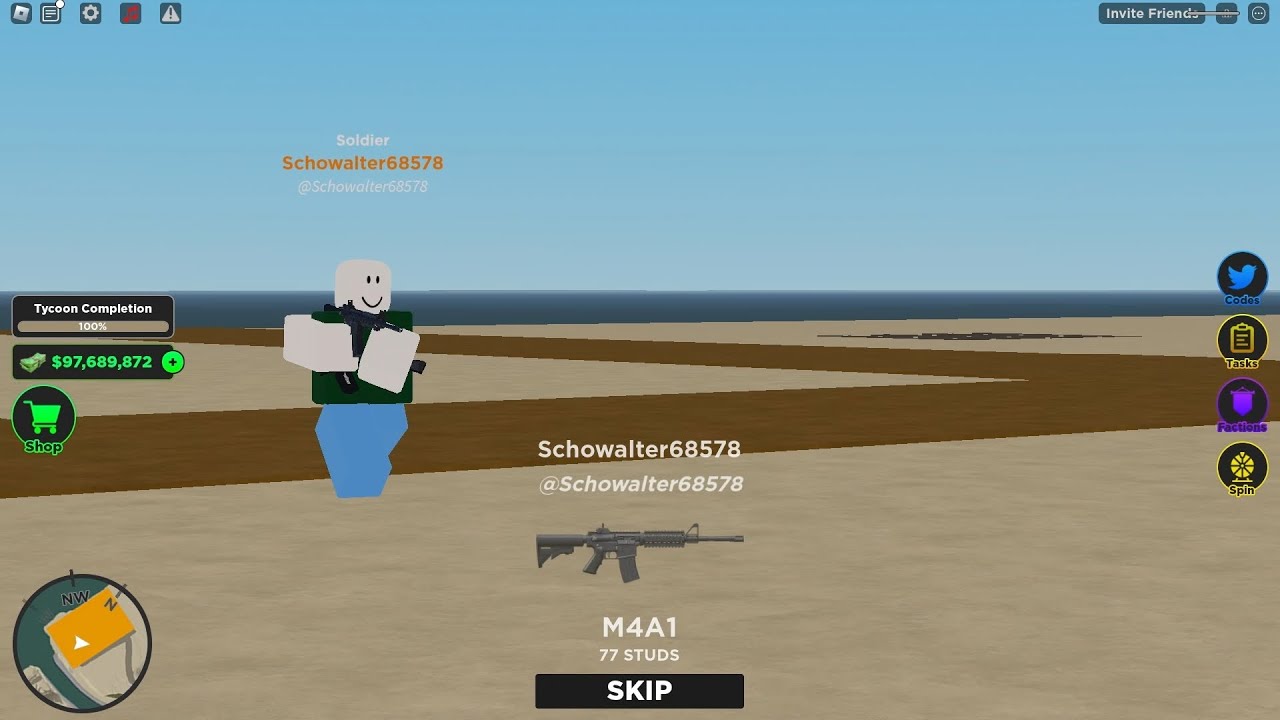 Hacker Spotted in War Tycoon | Roblox - YouTube