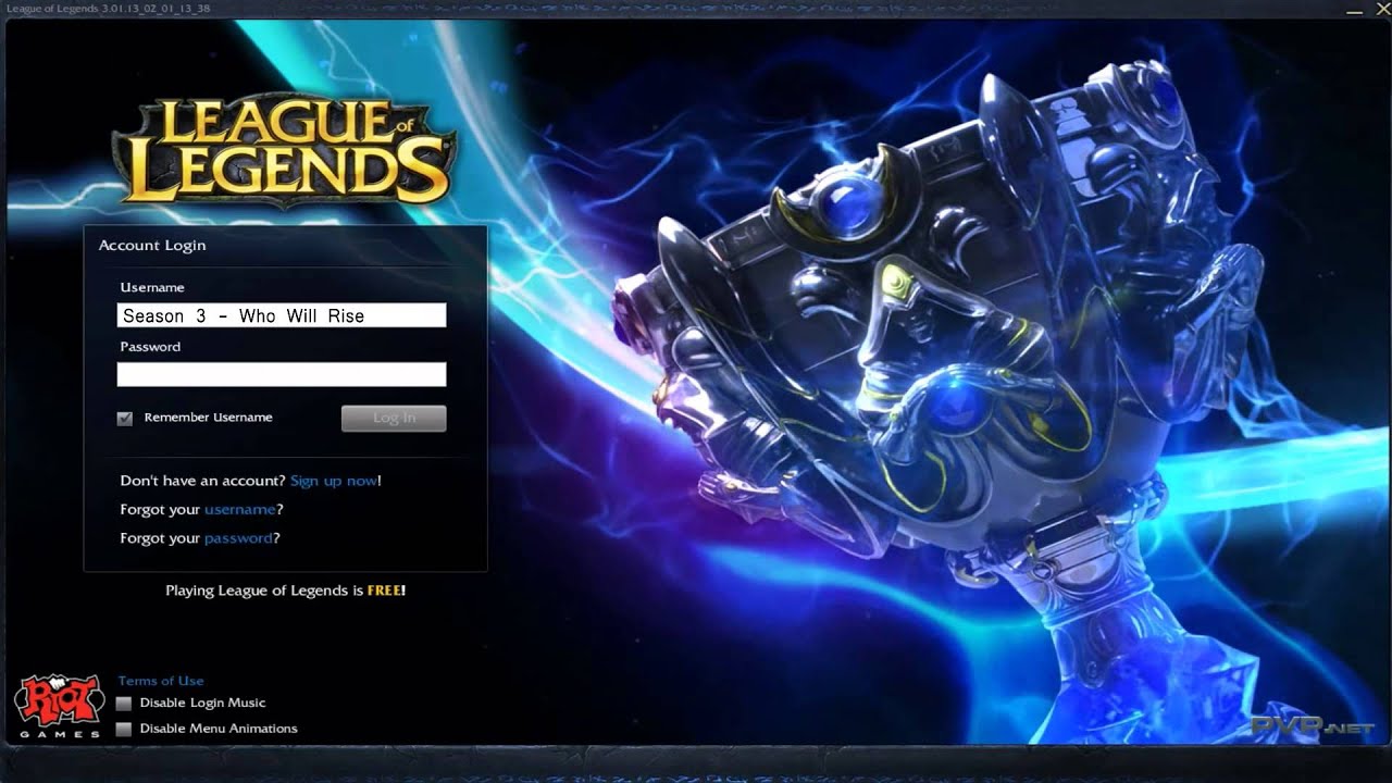 LoL Login Screen - Who Will Rise - Championship [S3] - YouTube