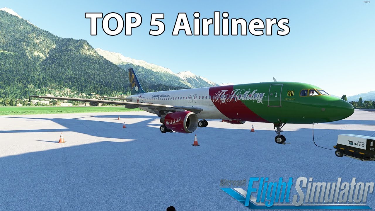 Top 5 Airliners For Microsoft Flight Simulator | December 2022 - YouTube