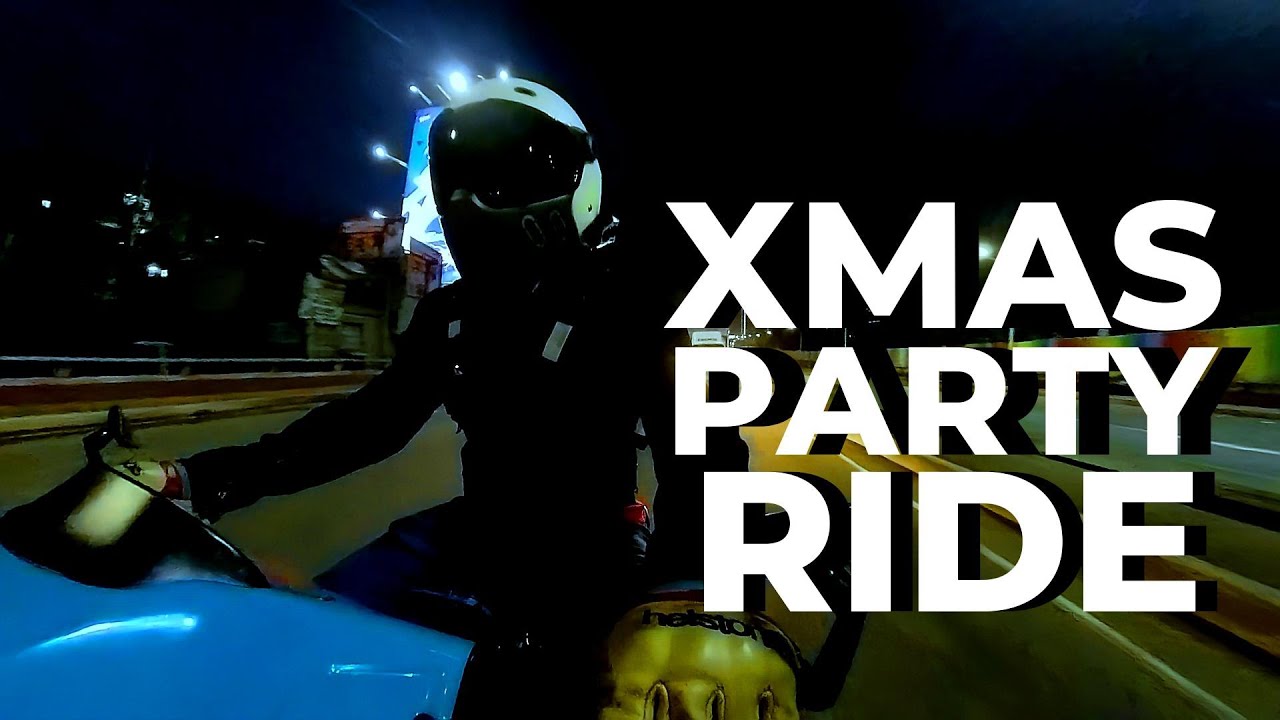 Christmas Party 2024 / DJ DLS Riders / Vespa Sprint - YouTube