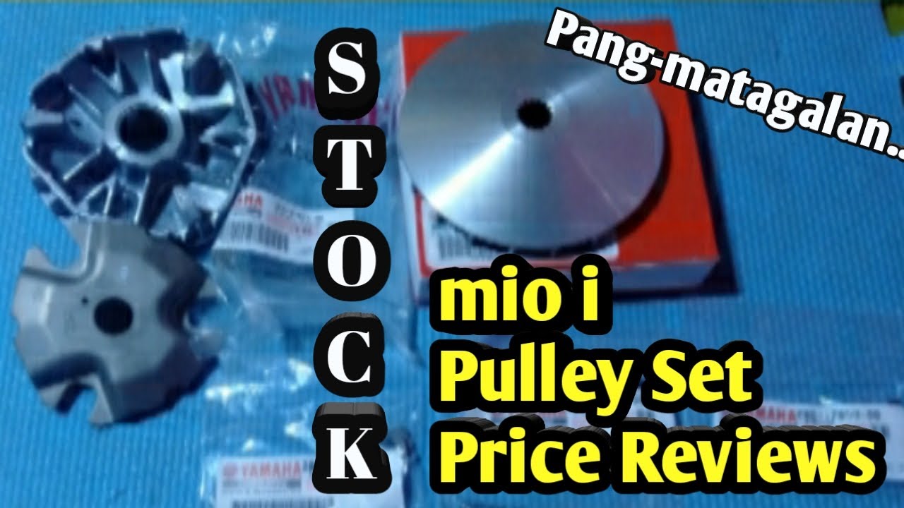 Stock pulley set ng mio i 125 I Magkano? | Price Reviews 2021 - YouTube
