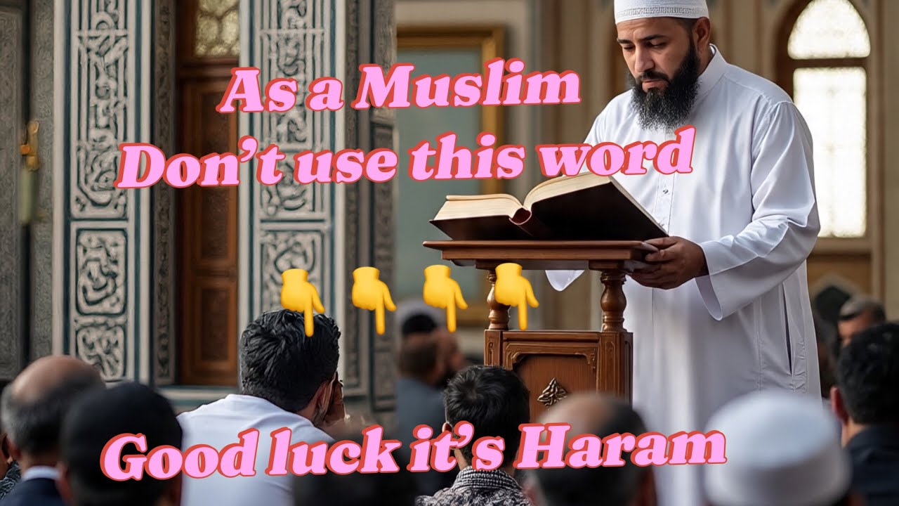 "the word “Good Luck' Might Be Considered Haram in Islam" - YouTube
