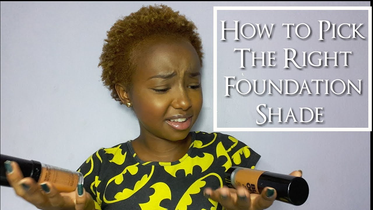 HOW TO FIND THE PERFECT FOUNDATION SHADE FOR WOMEN OF COLOUR // Wabosha ...