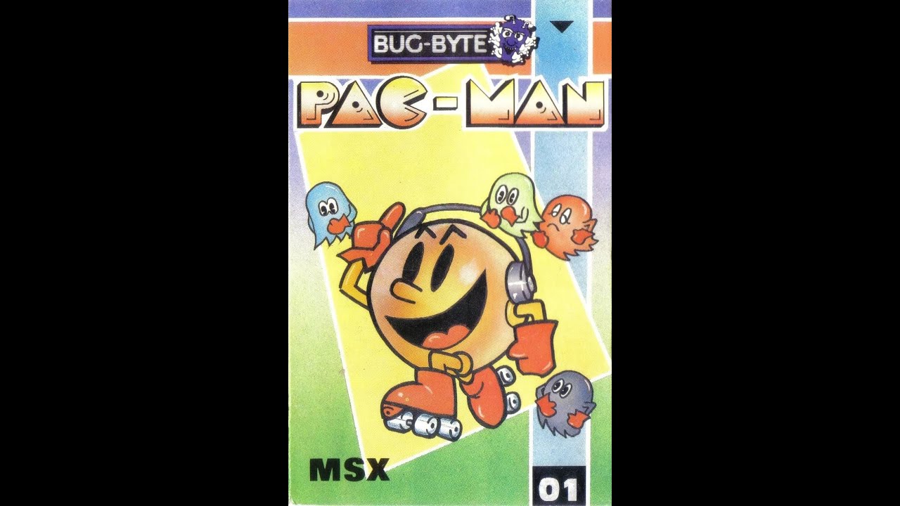 PAC-MAN - MSX - Gameplay Up to level 3 - YouTube