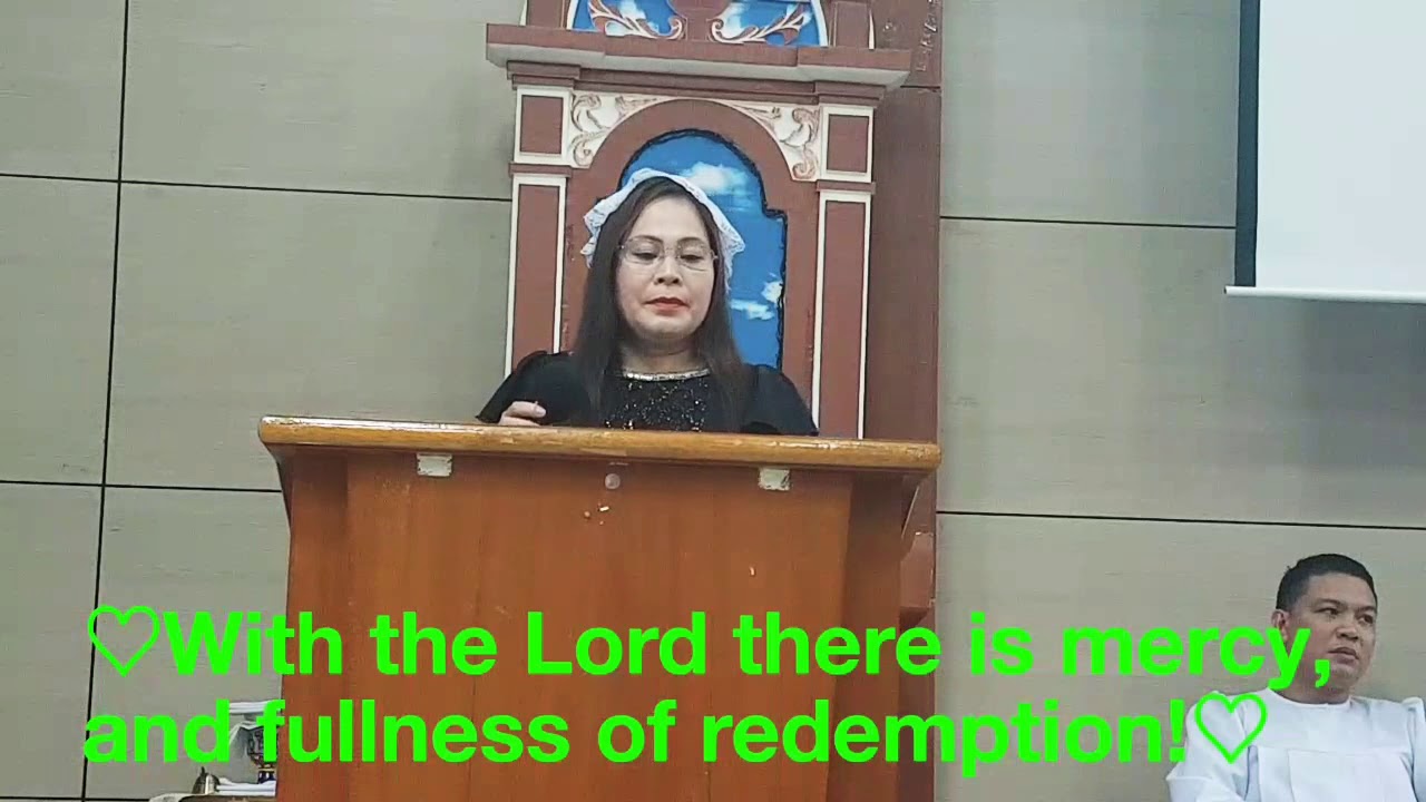 Responsorial Psalm 130:With the Lord there is mercy, and fullness of ...
