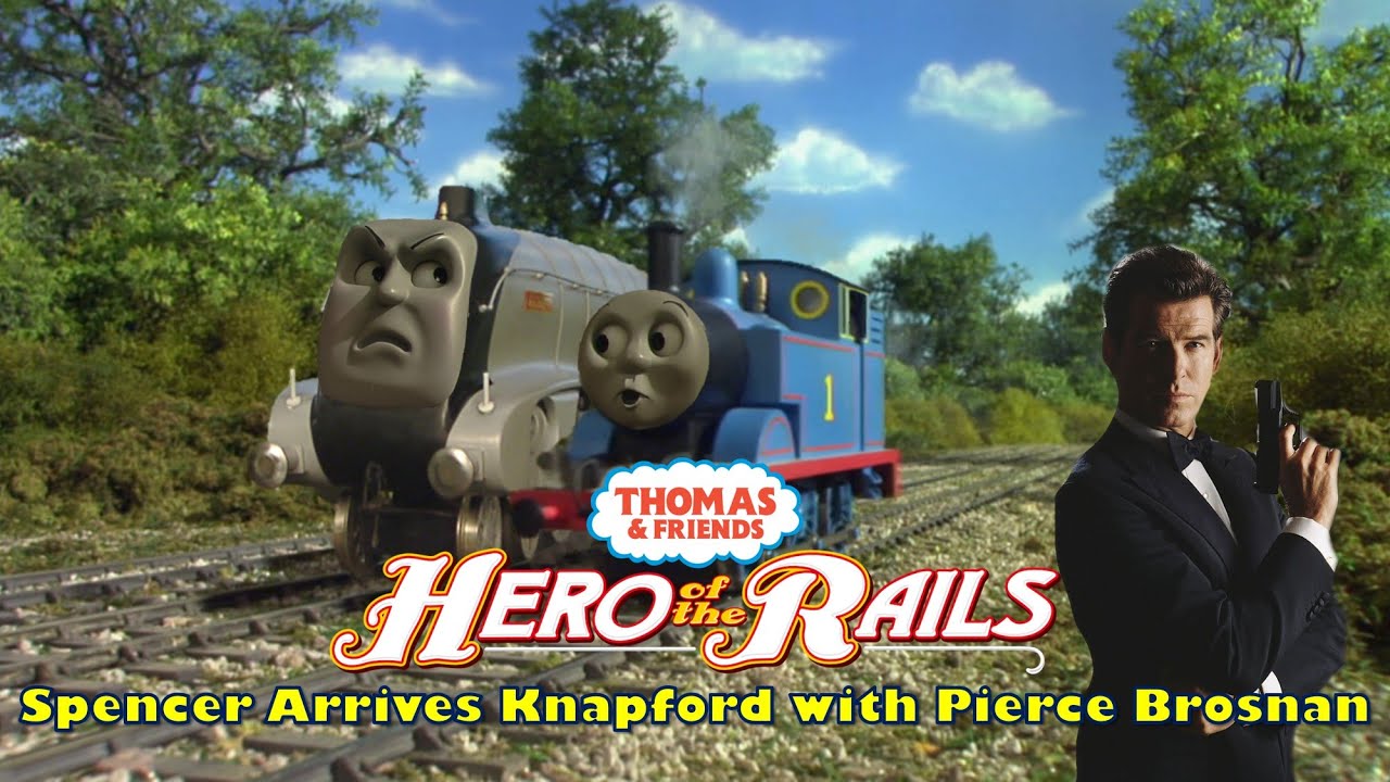 Hero Of The Rails Model's Cut: Spencer Arrives Knapford with (Pierce ...