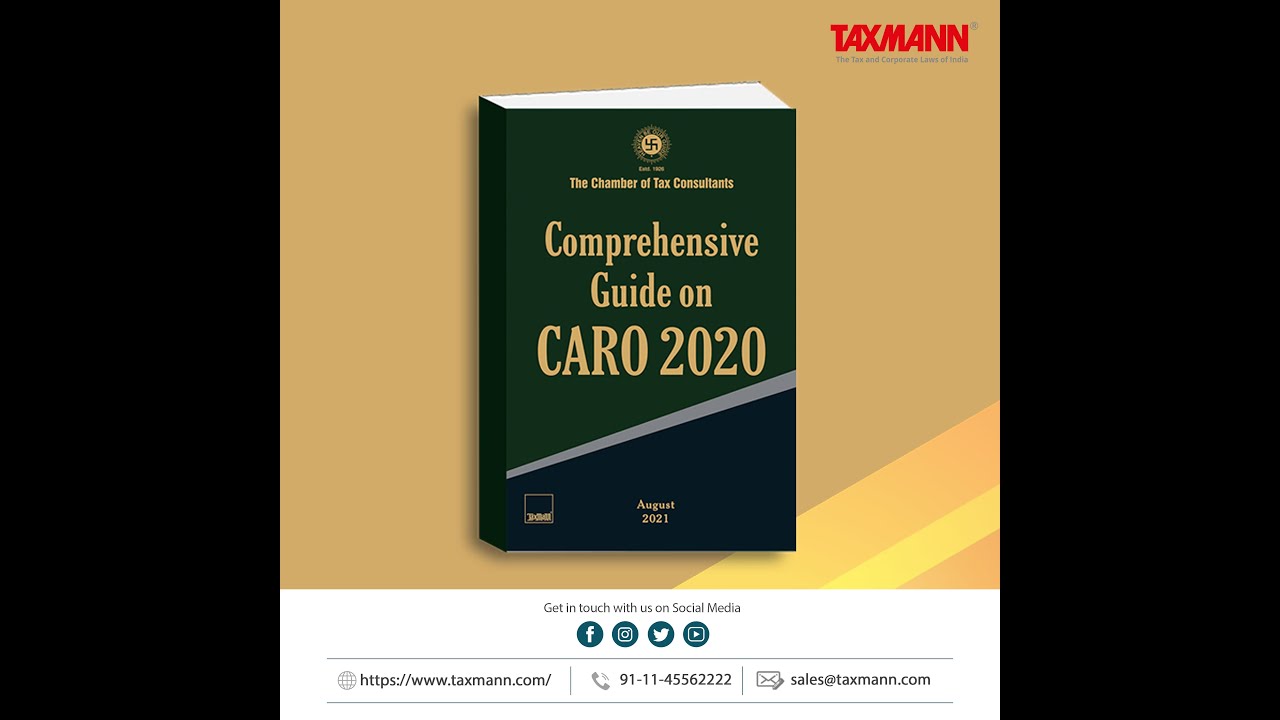 Comprehensive Guide to CARO 2020 | Clause-by-Clause Analysis & Specific ...