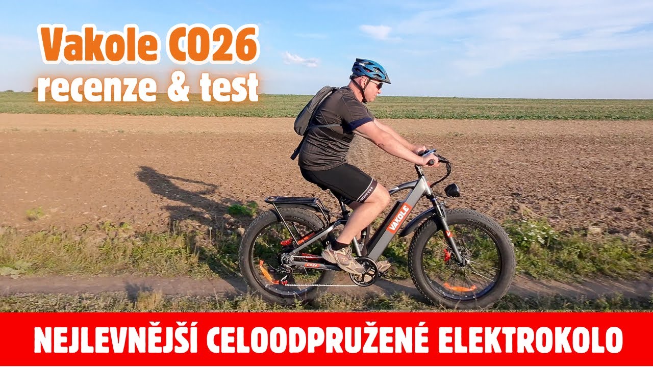 ️RECENZE celoodpruženého elektrokola 🚴‍♂️ Vakole CO26 s cenovkou 30 000 ...