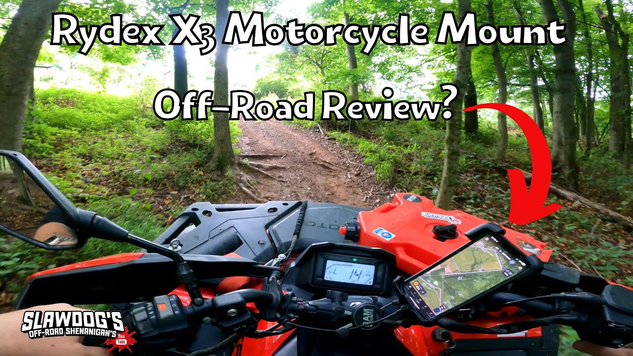 Rydex X3 Cycle Phone Mount Off-Road Test and Review #offroad #review ...