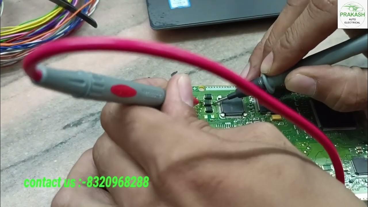 17c55 ECM short repair Tata supers edc17c55 - YouTube