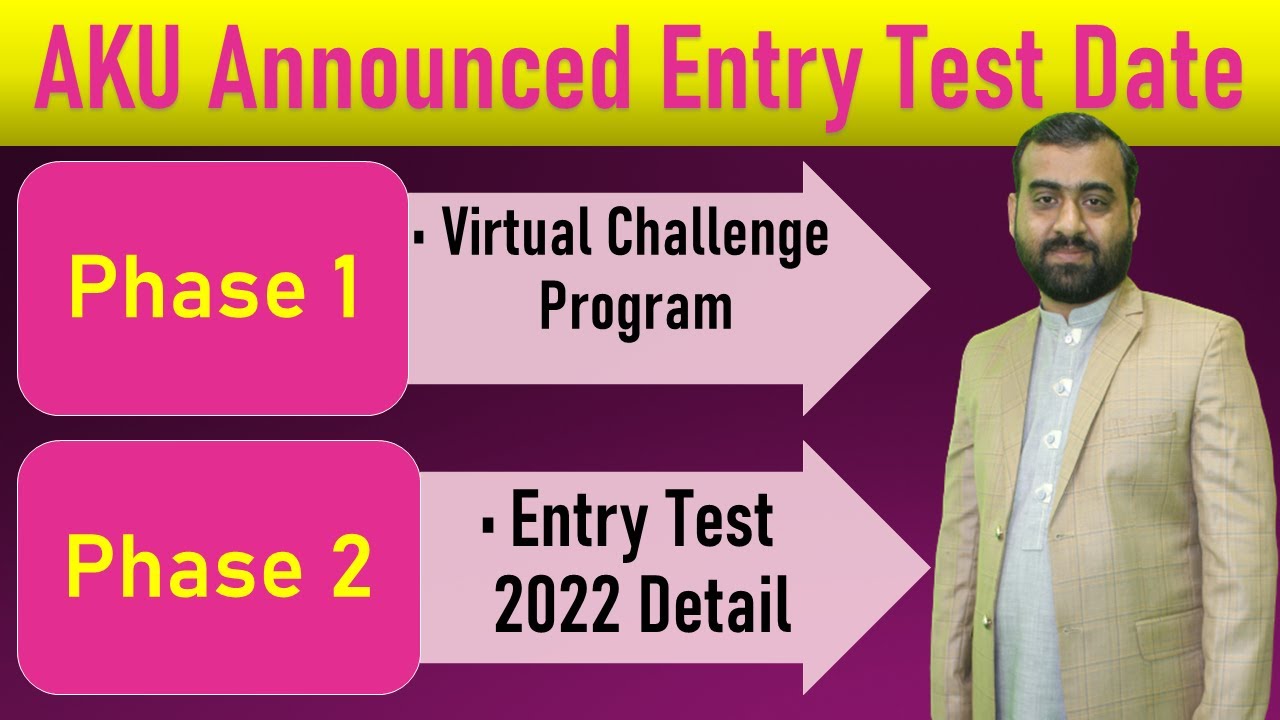 AKU Virtual Challenge Program || Entry Test 2022 Detail || Applying ...