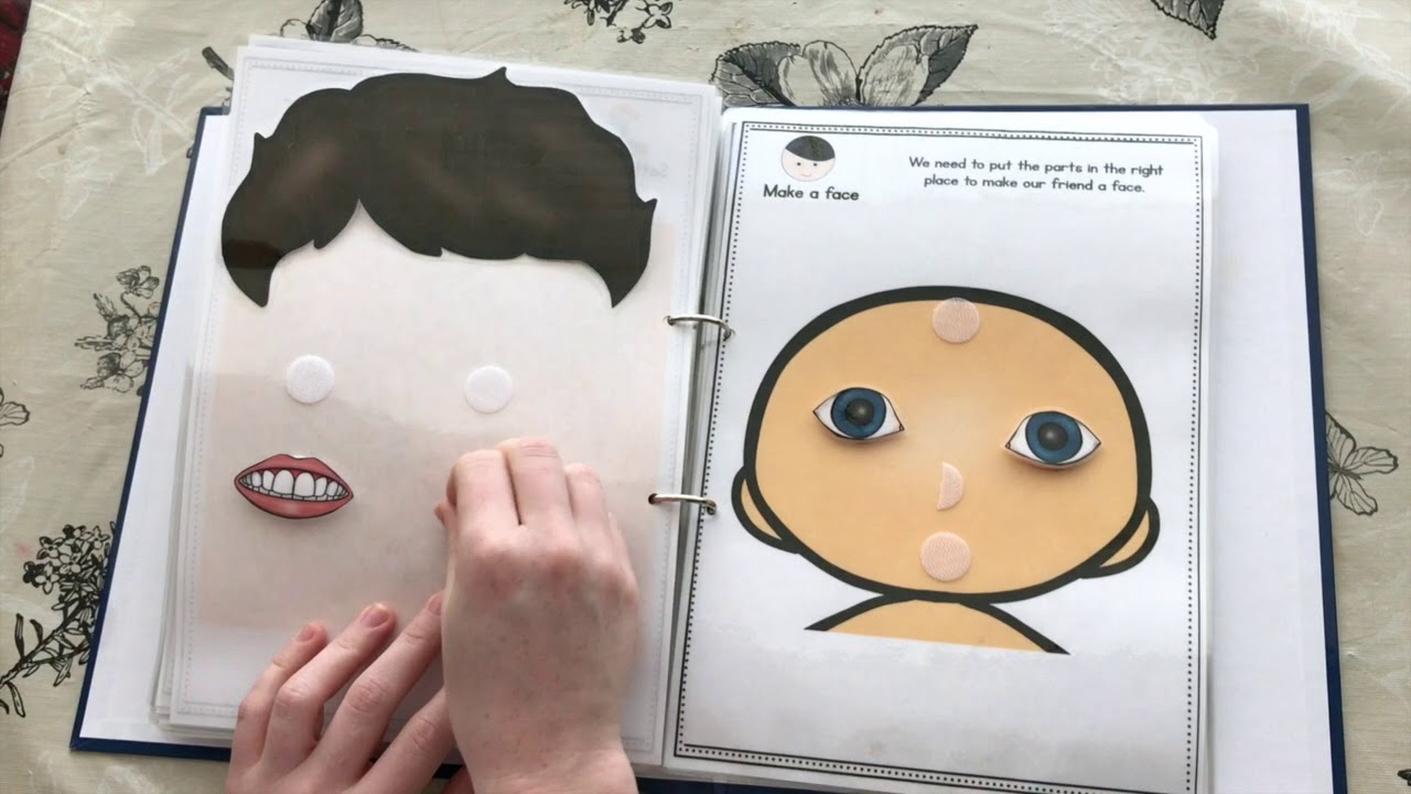 Autism Life Skills Adapted Binder - YouTube