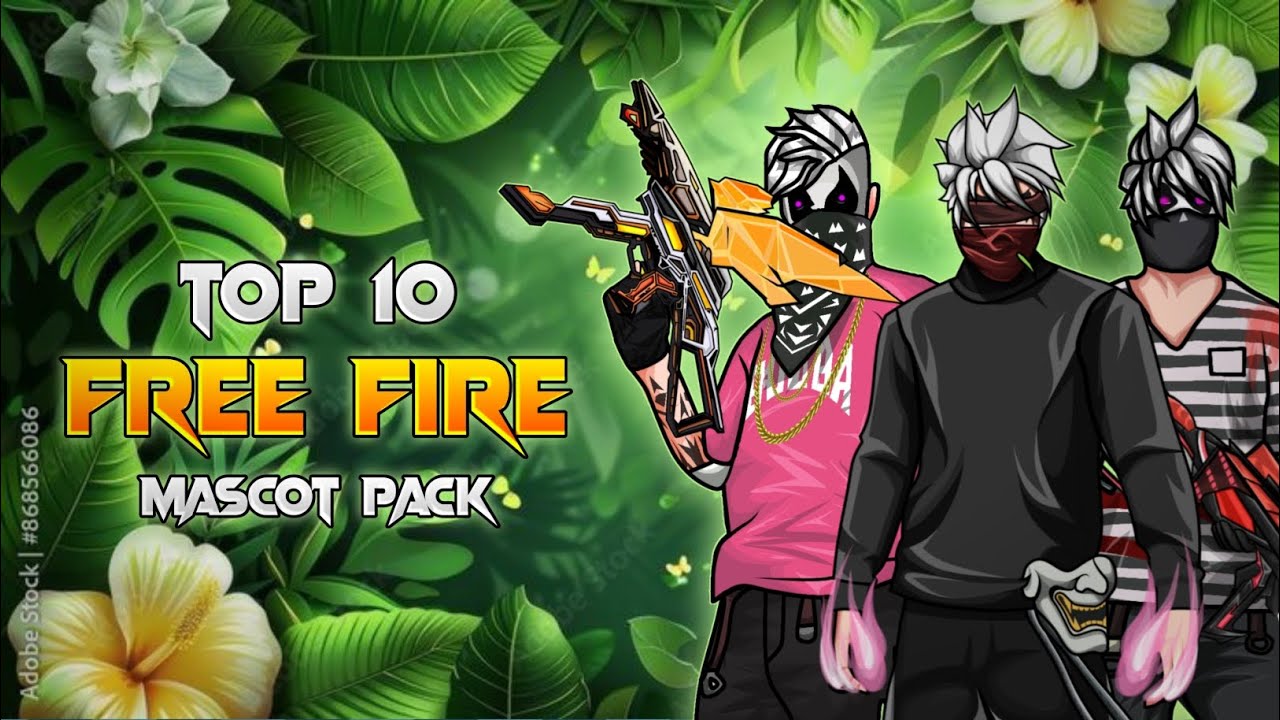 Free Fire Mascot logo Pack || Free Fire Gaming logo [ RAM DOOT 🚩 ...