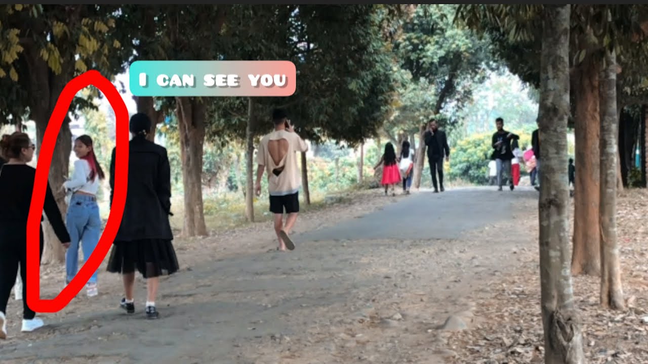 Torn clothes prank on Cute girls in the park - YouTube