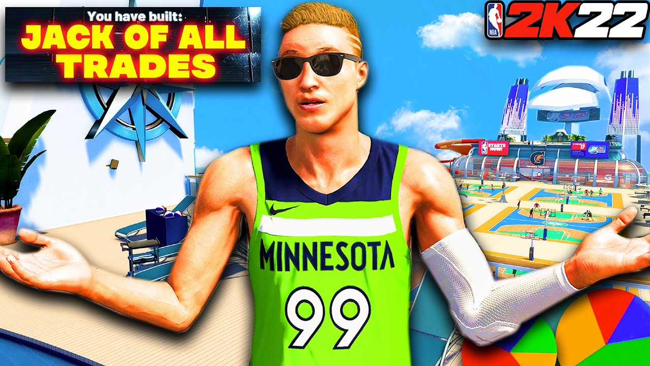 THE FIRST EVER "JACK OF ALL TRADES" BUILD IN NBA 2K22!! The Rarest ...