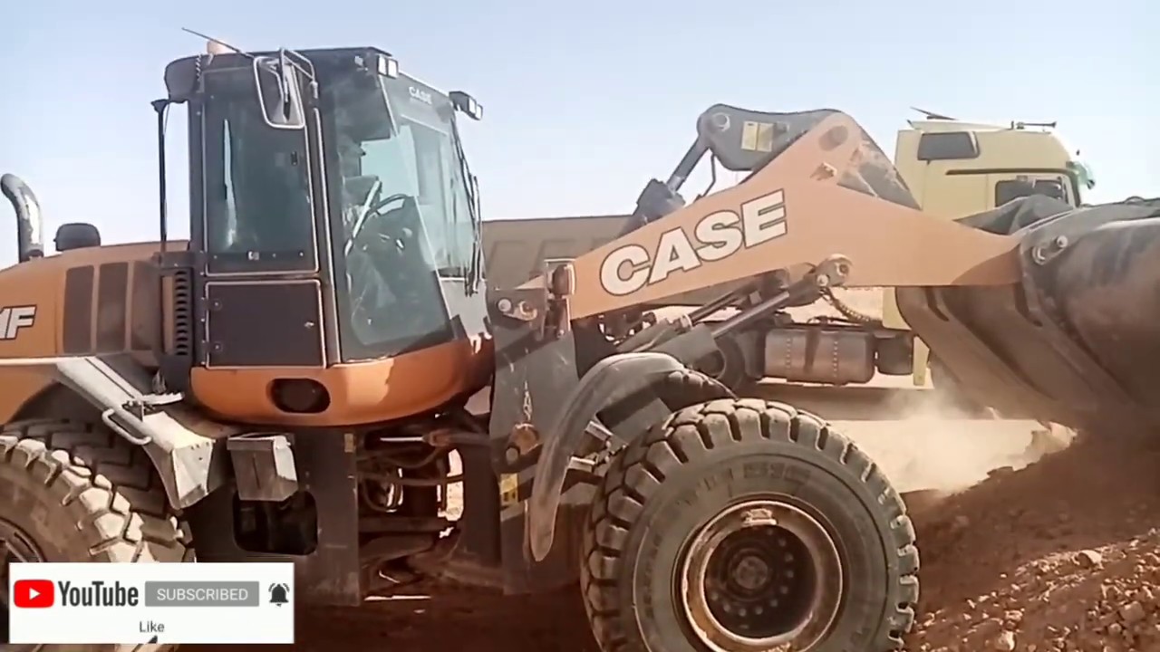 Wheel Loader | Pakistani Operator Working in KSA | Case 821f | Heavy ...