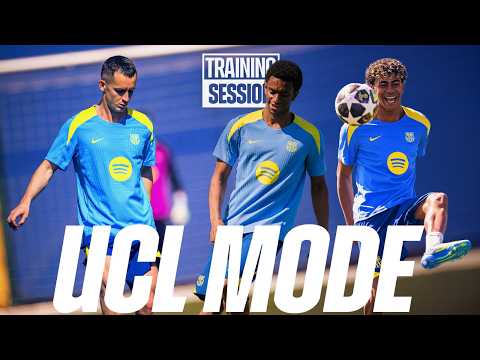 EUROPEAN NIGHTS LOADING… ⏳🔥 | FC Barcelona Training 🔵🔴