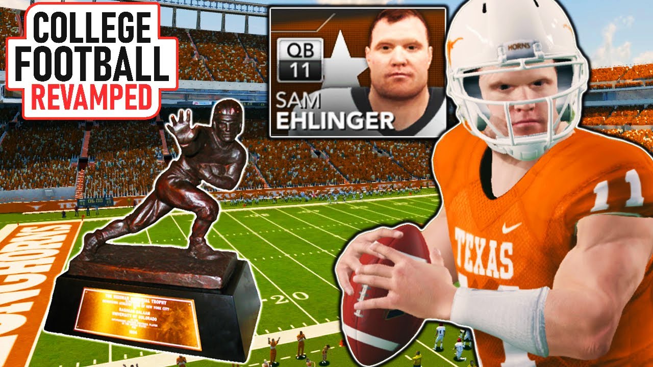 SAM EHLINGER HEISMAN CAMPAIGN STARTS NOW | Road To Glory QB | NCAA ...