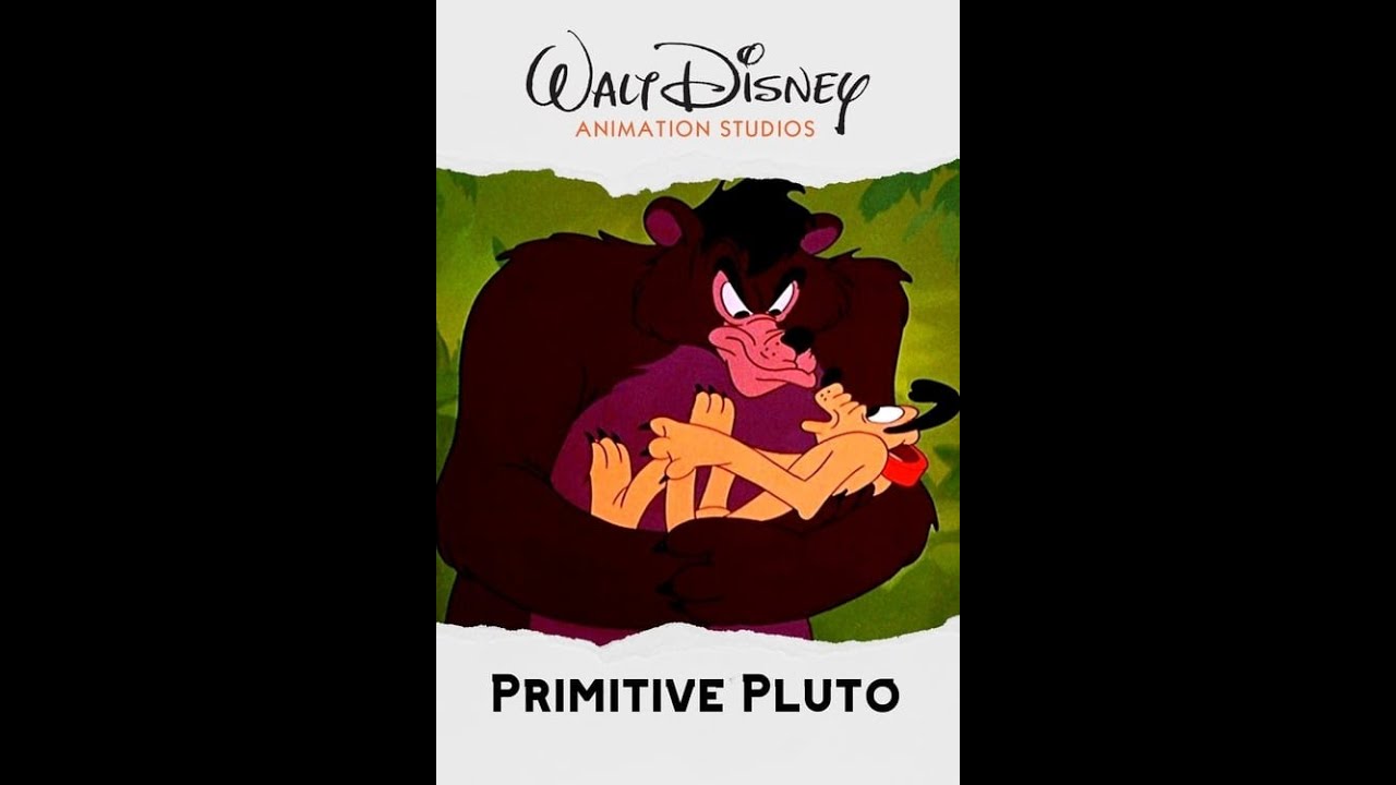 Primitive Pluto 1950 *The Cartoon Land* - YouTube