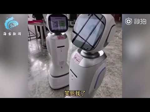 cặp đôi robot cãi nhau chí chóe như người yêu - YouTube