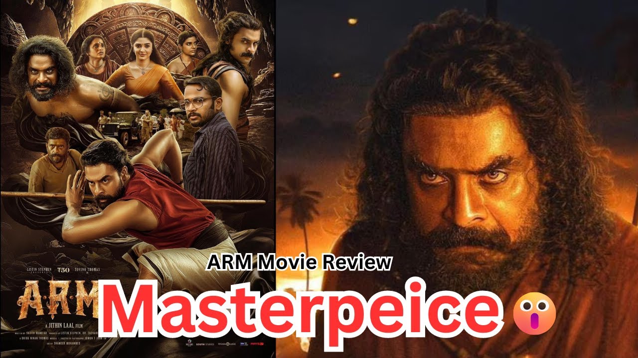 🚀 ARM Movie Review | Tovino Thomas in Triple Roles! 💥 Mythology Meets ...