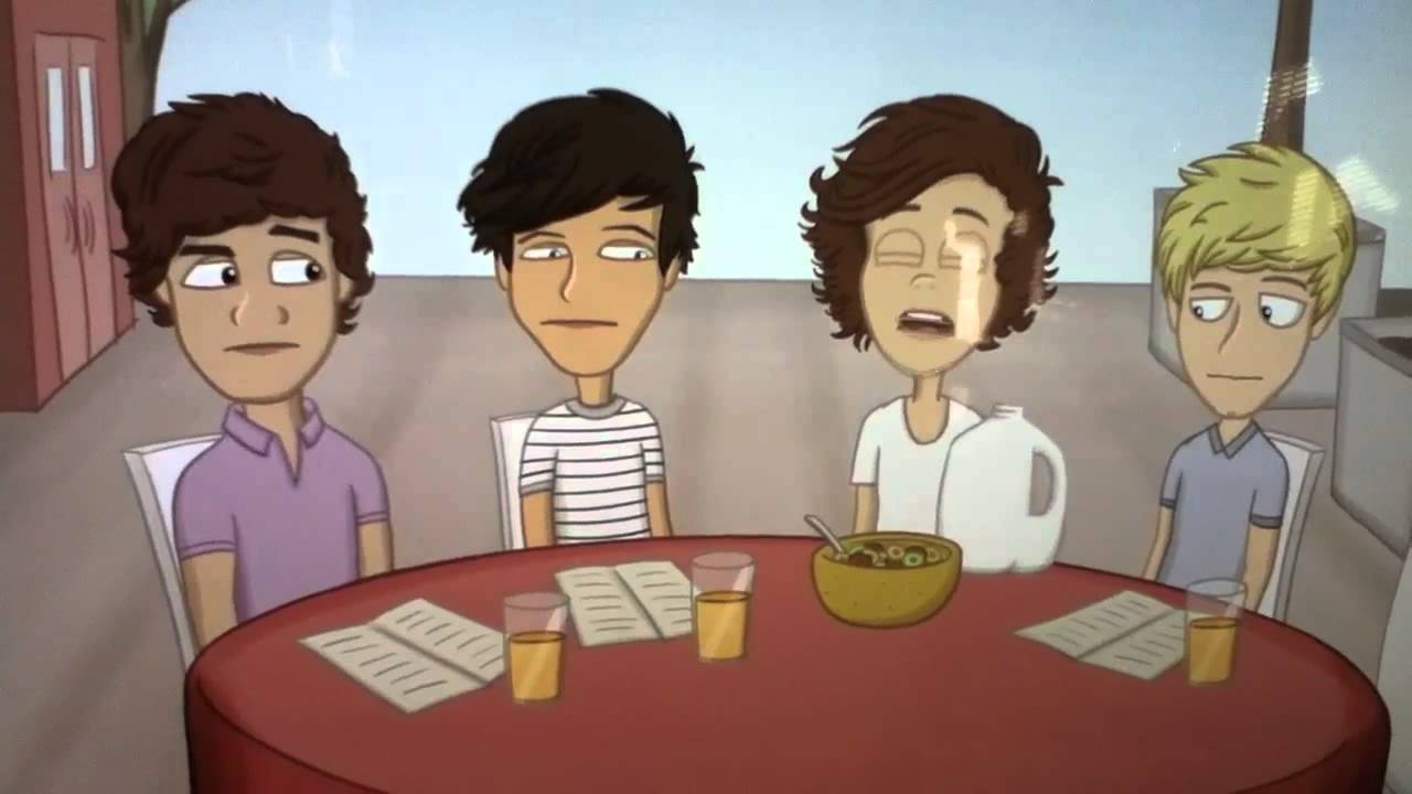 One Direction Animation- Tacos - YouTube