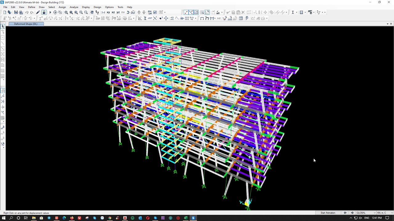 How to design sap2000 v22 steel structure building - YouTube