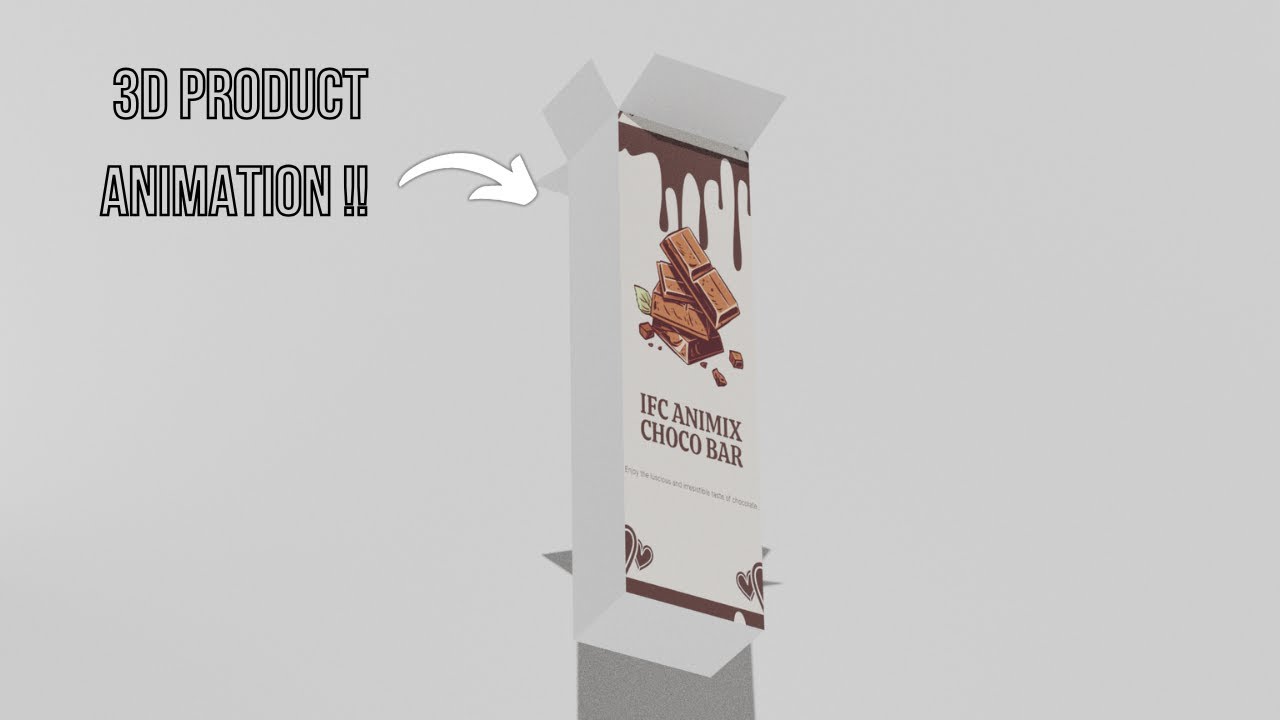 🔥Mind-Blowing 3D Chocolate Animation! | 3D Product Animation # ...